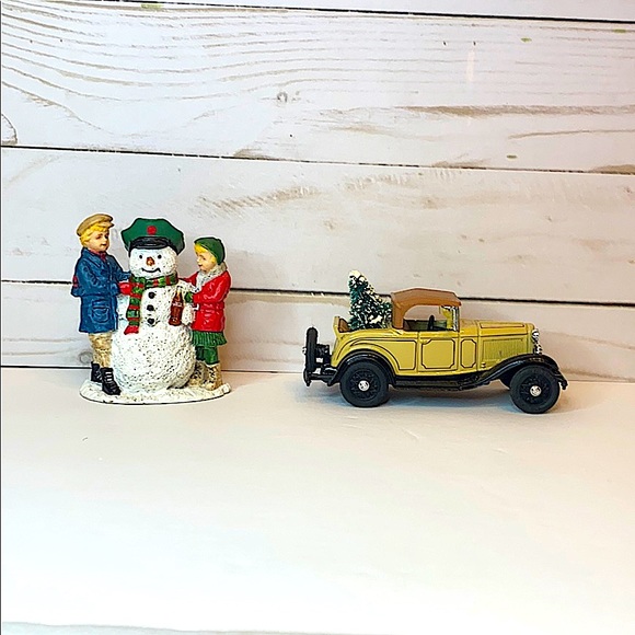 Holiday | Cocacola Town Square Thirsty The Snowman Ertl Classic 32 Ford ...